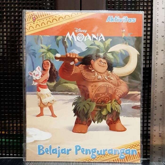Jual Buku Aktivitas Belajar Anak PAUD TK Disney Moana Belajar ...