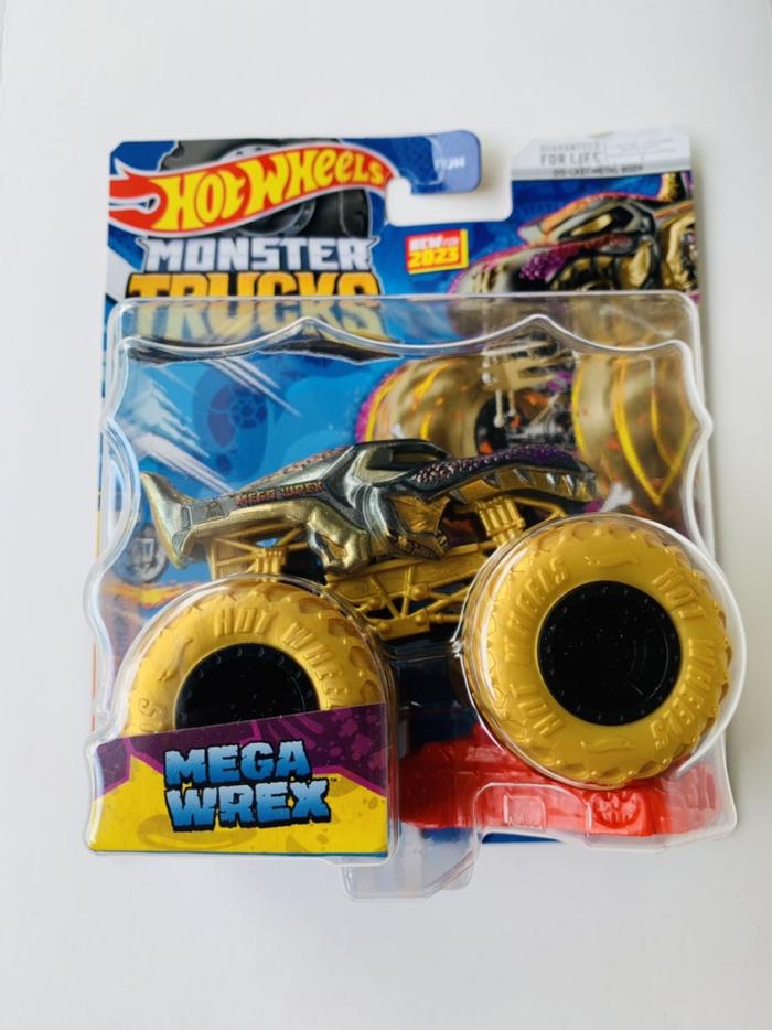 Jual HOTWHEELS HOT WHEELS MONSTER TRUCKS TRUCK MEGA WREX HIU GIANT ...