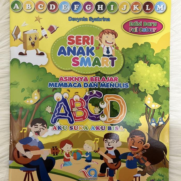 Jual Buku Seri Smart Anak Asyiknya Belajar Membaca Dan Menulis ABC / TK ...