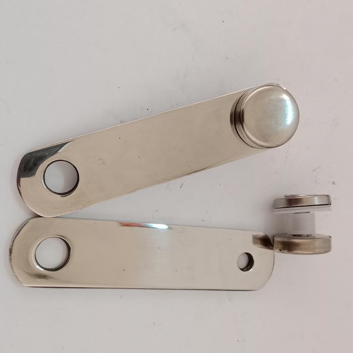 Jual Kupingan / Sayap single set baut kaca tiang railing tangga kaca ...