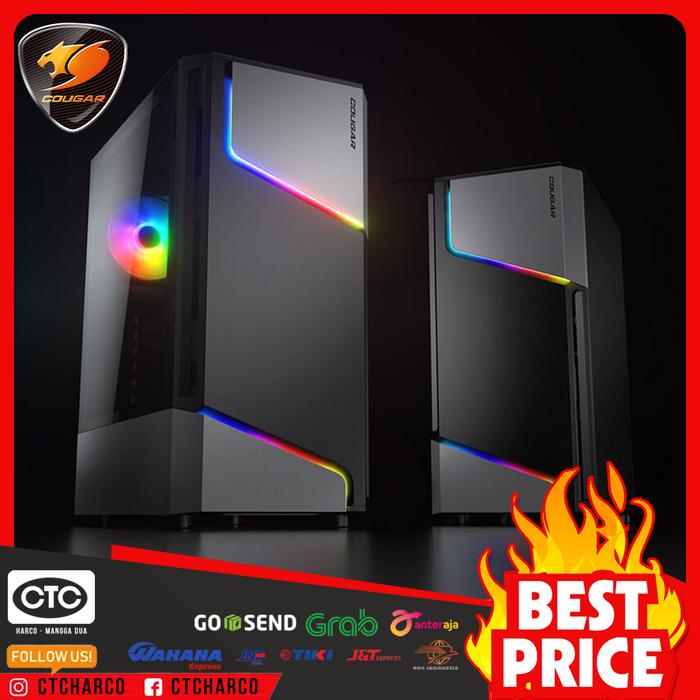 Promo Casing COUGAR MX360 RGB - ATX MID TOWER Gaming Case Cicil 0% 3x ...