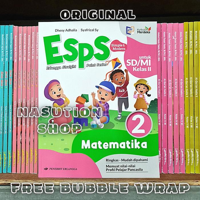 Jual Buku Esps Matematika Kelas 2 SD/MI Erlangga Kurikulum Merdeka KURMER - Jakarta Timur ...