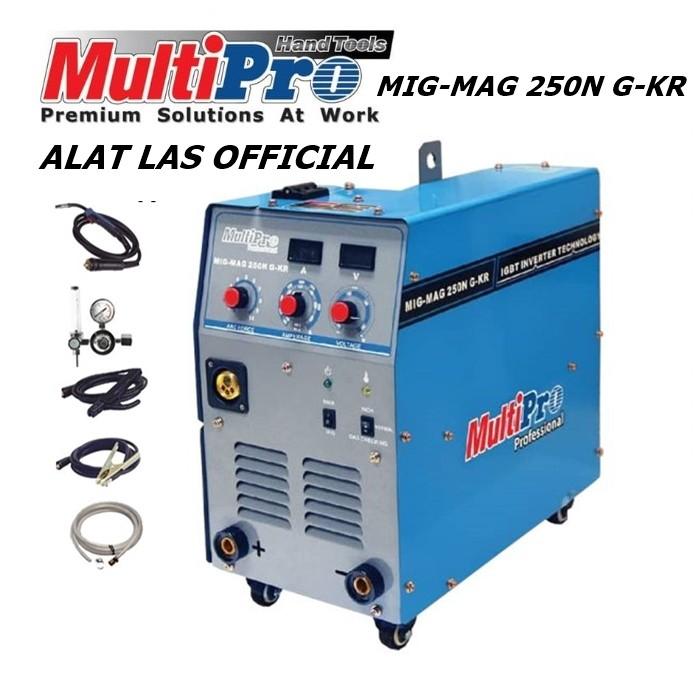 Jual Mesin Las Multipro MIG MAG 250 N G-KR Trafo Listrik MIG-MAG 250N ...