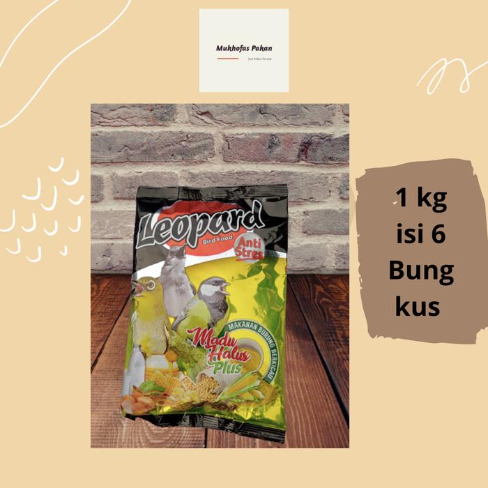 Jual Pakan Burung Kutilang Leopard Kuning Lembut Halus 1 kg isi 6 Bungkus - Kab. Karanganyar ...