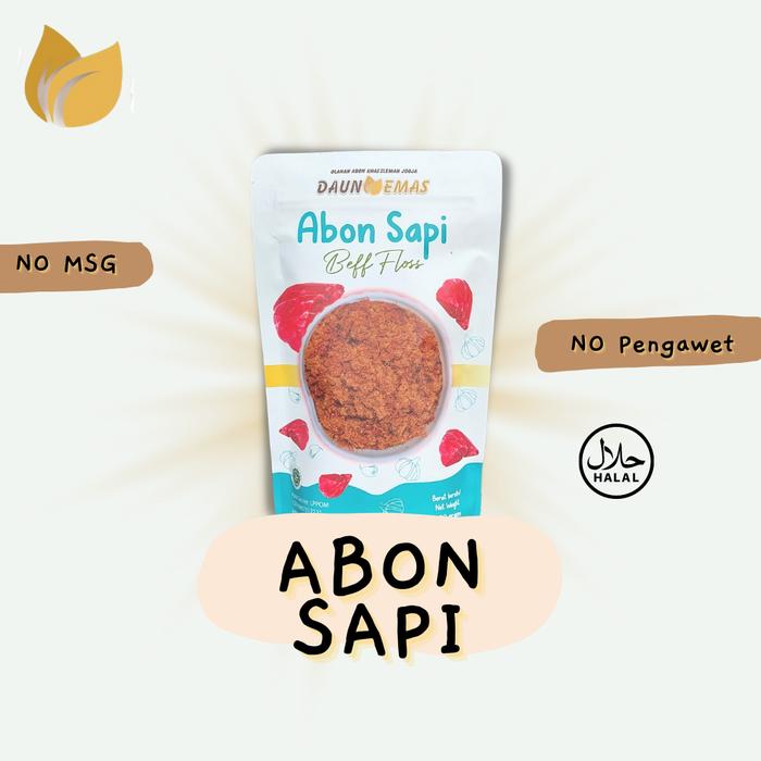 Jual Abon Sapi Daun Emas 100g - Kab. Sleman - abon daun emas | Tokopedia