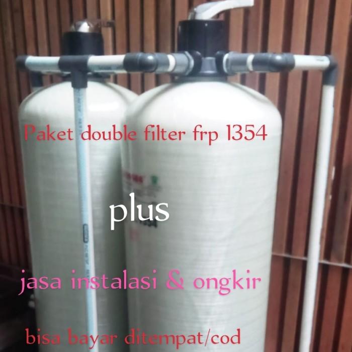 Jual 2 Paket filter air sumur/pdam Frp 1354 Premium + jasa instalasi ...
