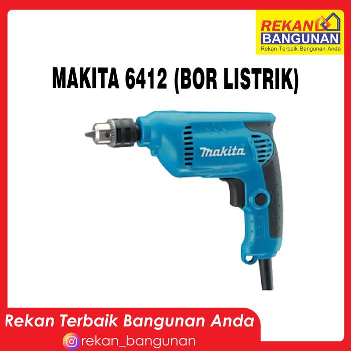 Jual Makita 6412 || Mesin Bor Listrik Besi dan Kayu - Kota Bekasi - Rekan Bangunan | Tokopedia