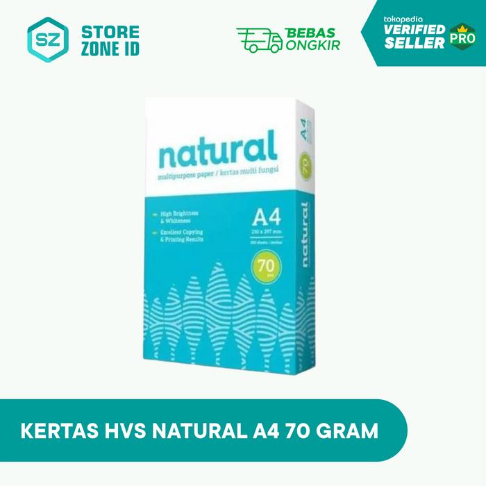 Jual Kertas Hvs Natural A4 70 Gram - Kota Malang - Store Zone ID ...