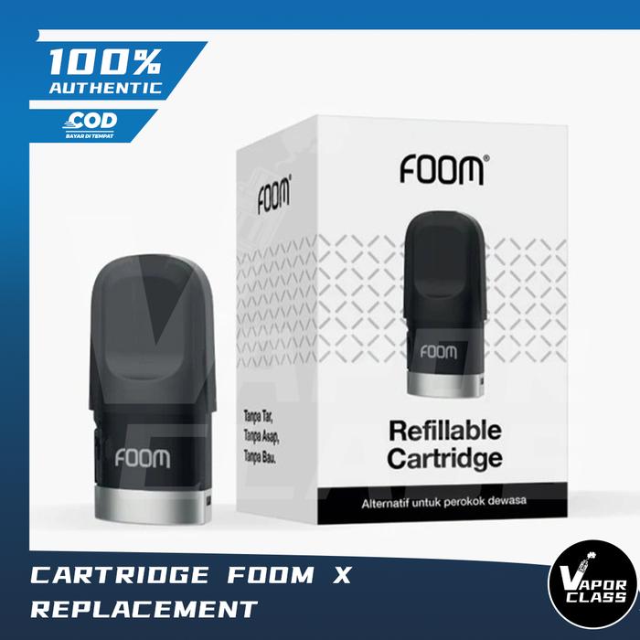 Jual CARTRIDGE FOOM X REPLACEMENT CATRIDGE POD FOOM X 100% AUTHENTIC ...