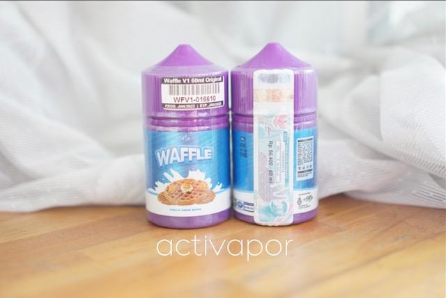 Jual Waffle V1 6mg Vanilla Cheese Waffle 60ml Liquid Vape Keju Susu ...
