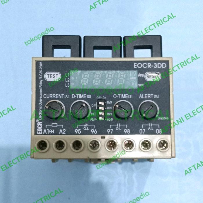 Jual ELECTRONIK OVER CURRENT RELAY SAMWHA EOCR 3DD-05-220 85-250VAC/VDC - Jakarta Pusat - AFTA ...