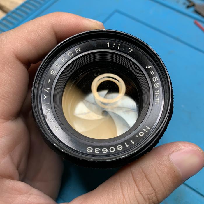Jual Lensa Manual Mamiya Sekkor 58mm f1.7 M42 Rare!! - Kota Bogor ...