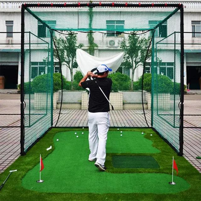 Jual Jaring Cage Golf Besi 3x3x3m + Putting Green Golf + Hitting Mat ...