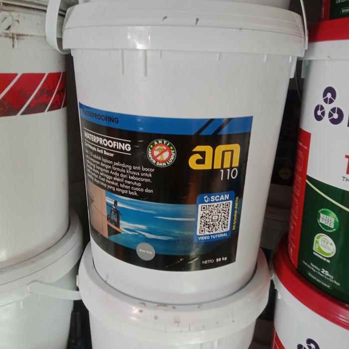 Jual cat pelapis anti bocor am110 warna silver grey (20 kg) - Jakarta ...