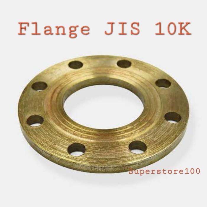 Jual Flange JIS 10K 6 inch 6" NS Las Besi 10 K inci Mild Steel SS41 - Jakarta Pusat ...