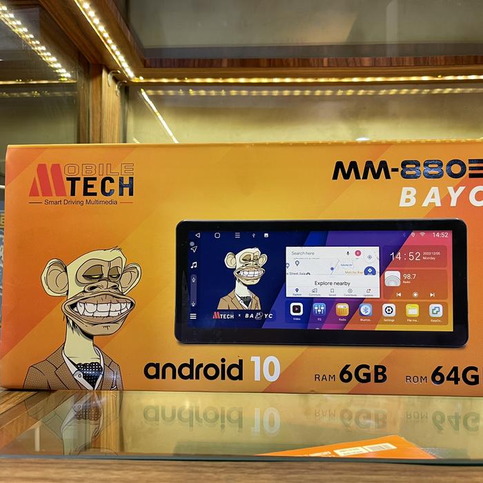 Jual HEAD UNIT M TECH MH 8803 BAYC ANDROID 10 RAM 6 GB ROM 64GB 12 INCH ...