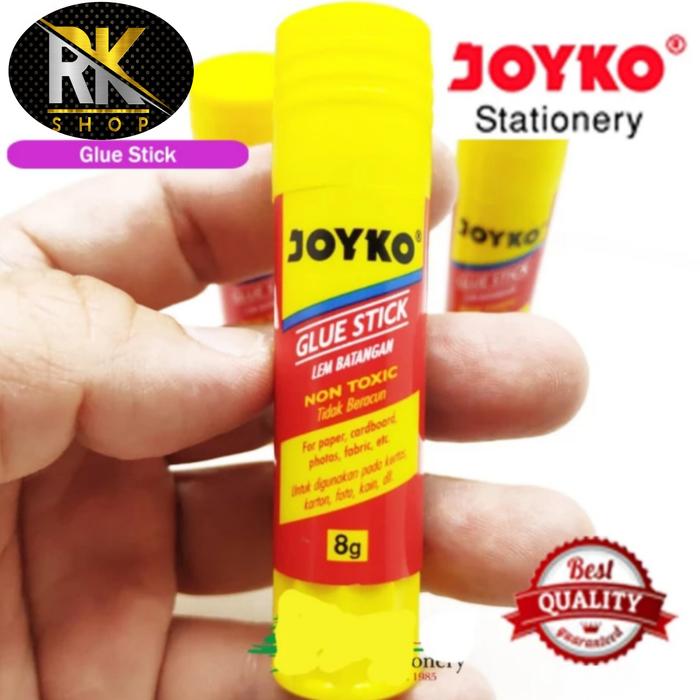 Jual Lem Kertas Stick Joyko Glue Stik Bening Lem Serbaguna Murah Joyko ...