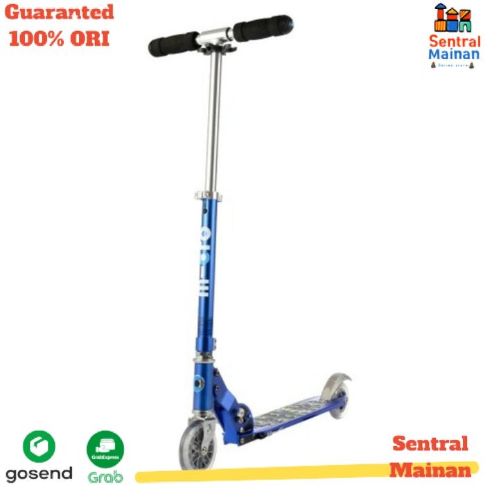 Jual MICRO Scooter Sprite Skuter Otoped Anak Lipat Aluminium BIru Aztec ...