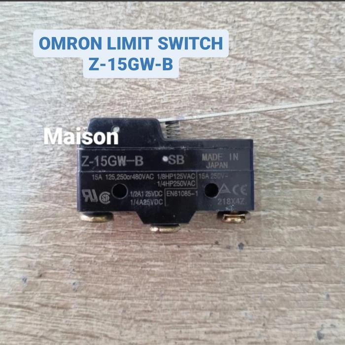 Jual Omron Micro Switch Z-15GW-B Japan | micro limit switch - Jakarta Barat - MAISON MART ...