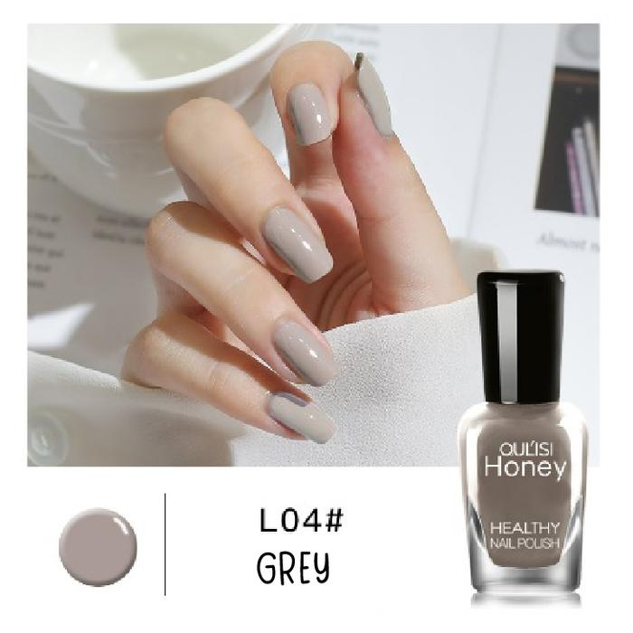 Jual Kutek Halal Muslimah / Nail Polish Earth Tone - grey - Kab ...