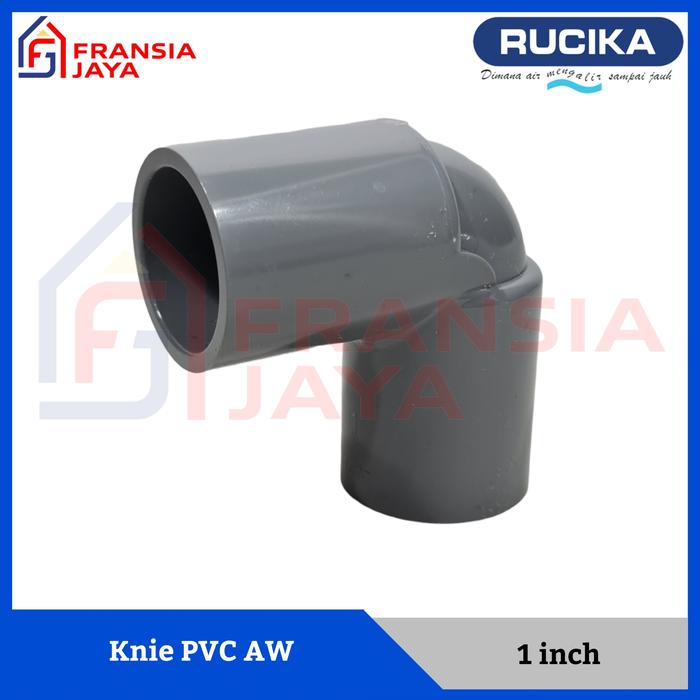 Promo Rucika Knie PVC AW 1 inch Sambungan Fitting Pipa Pralon Elbow ...