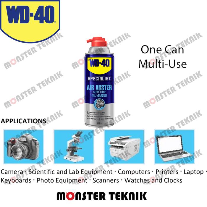Jual Air Duster WD-40 Specialist® Pembersih WD 40 Dust Free 200g 70psi ...