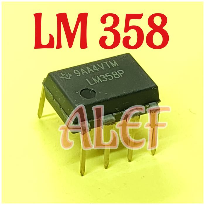 Jual ic lm358 lm 358 LM358p op amp TI texas instrument - Kota Surabaya - Alef | Tokopedia