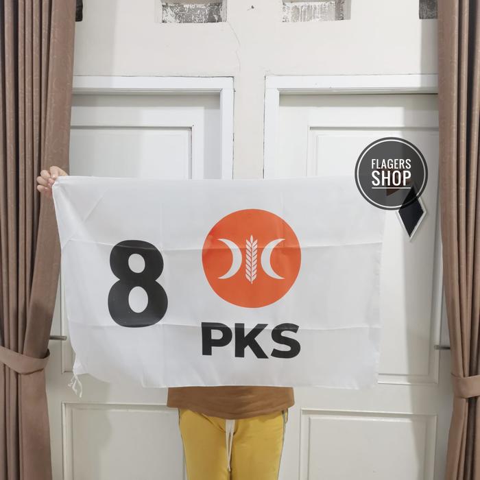 Jual [LOGO BARU] BENDERA PARTAI PKS 60x90 CM - Kota Bogor - Flager Shop ...