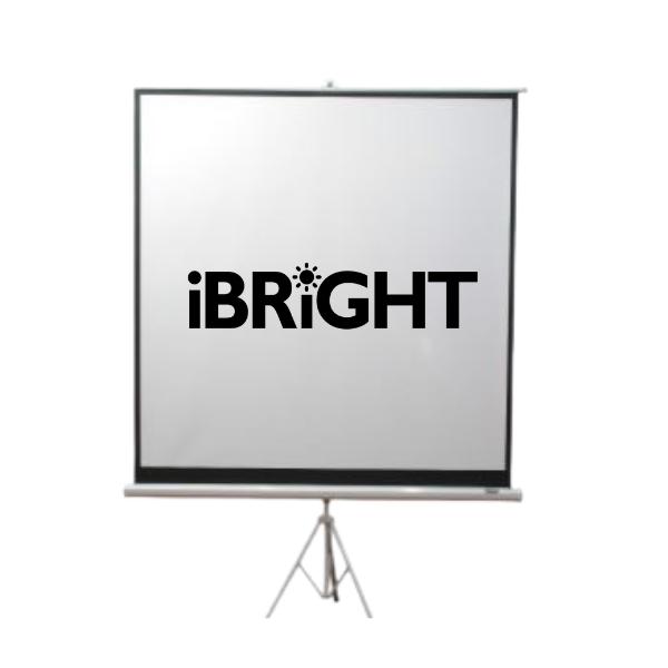 Jual Layar Proyektor Tripod iBright 70 Inch Ukuran 178 x 178 cm Murah - Jakarta Pusat - SOklik ...