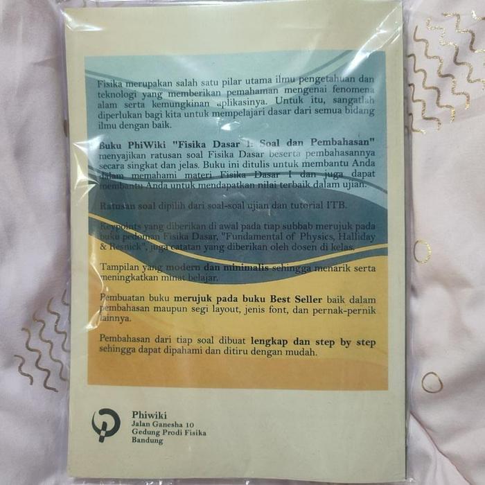 Jual Phiwiki Fisika Dasar Ii Soal Dan Pembahasan Edisi Terbaru Di Seller Hachi - Cengkareng ...