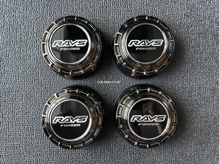 Jual Rays TE37 Ultra Large PCD 5x150 Center Cap Black Chrome Original ...