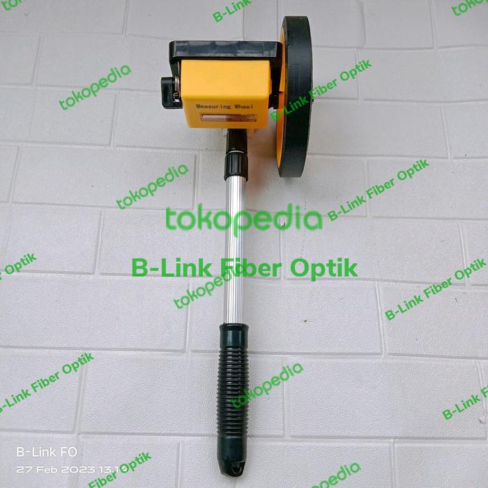 Jual rol meter dorong / meteran dorong / alat pengukur dorong / fiber ...