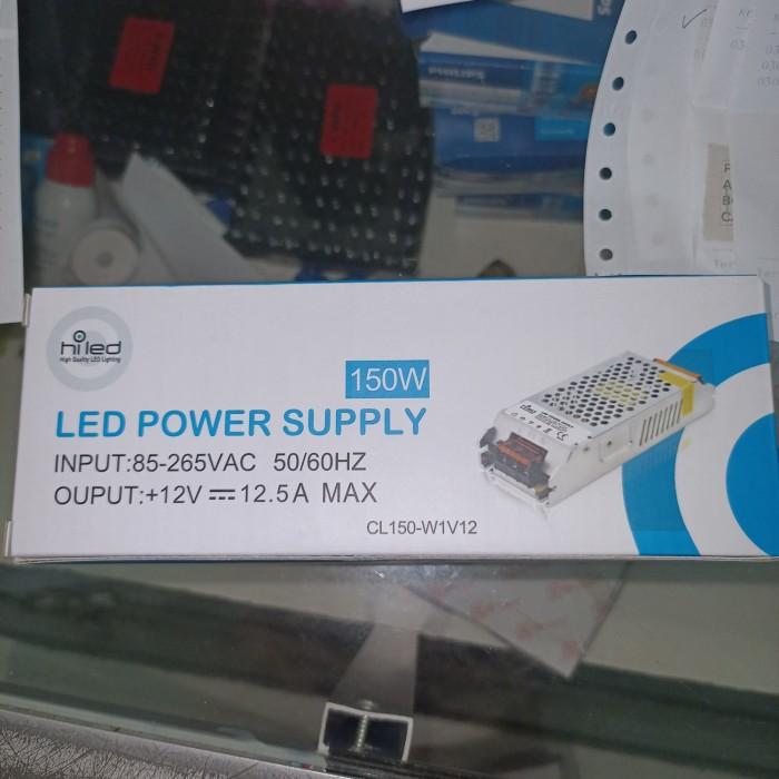 Jual trafo hiled led power supply 12v 12.5a / 150w adaptor led strip ...