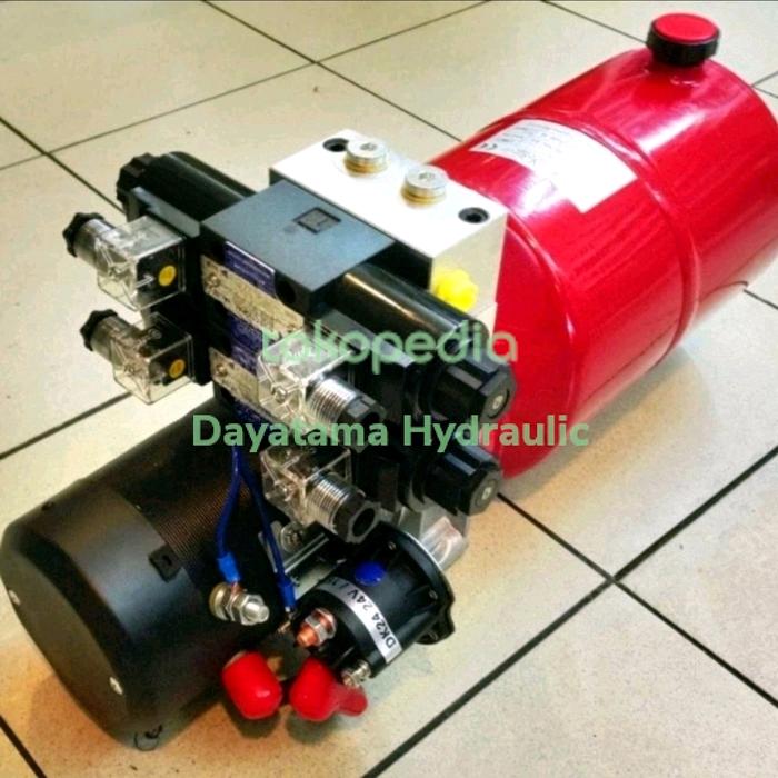 Jual HYDRAULIC MINI POWER PACK UNIT / POWER PACK HYDRAULIC 2HP 8LITER ...