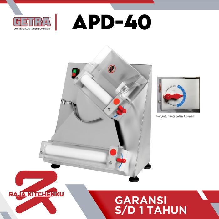 Jual GETRA APD-40 / APD 40 PIZZA SHEETER mesin pembentuk adonan pizza bulat - Jakarta Pusat ...