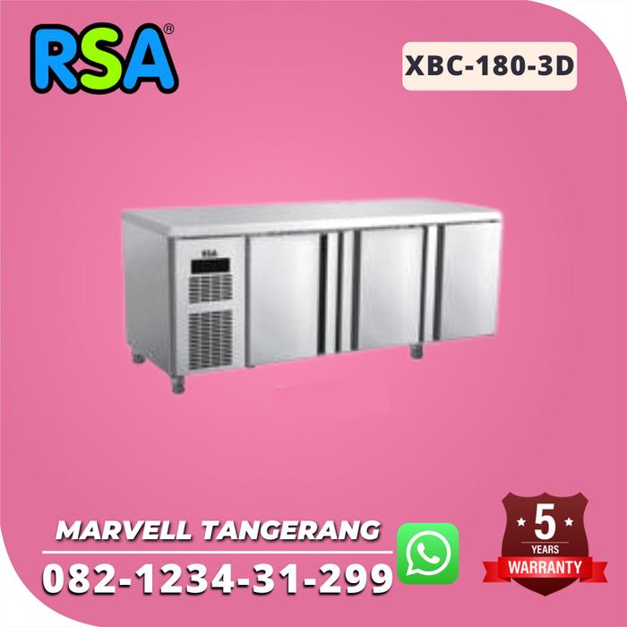 Jual BAR COUNTER CHILLER RSA XBC-180-3D LEMARI PENDINGIN 3 PINTU - Kab ...