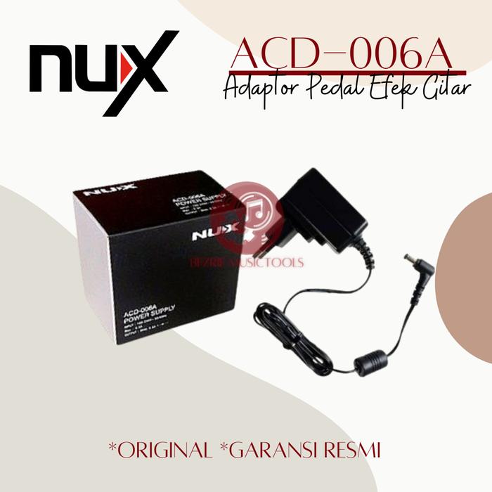 Jual Nux ACD-006A Adaptor Pedal Efek Gitar 9V 0.5A AC/DC - Jakarta Pusat - bezrie musictools ...