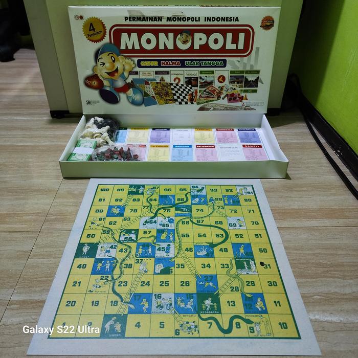 Jual Monopoli Super Jumbo 4 In 1 Bahasa Indonesia Di Seller Velvet ...