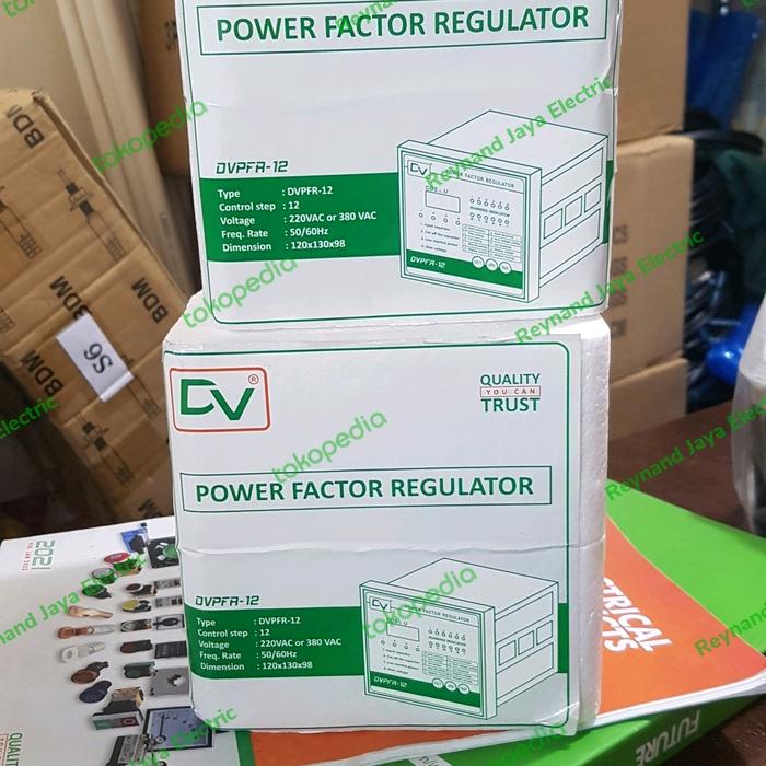 Jual power factor regulator 12 step DVPFR-12 DV - Jakarta Pusat ...