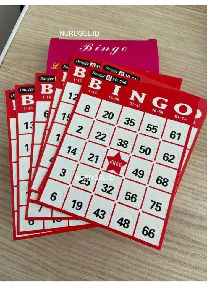 Jual Bingo Card / Kartu Bingo 60 Pcs Di Seller Velvet Store ...