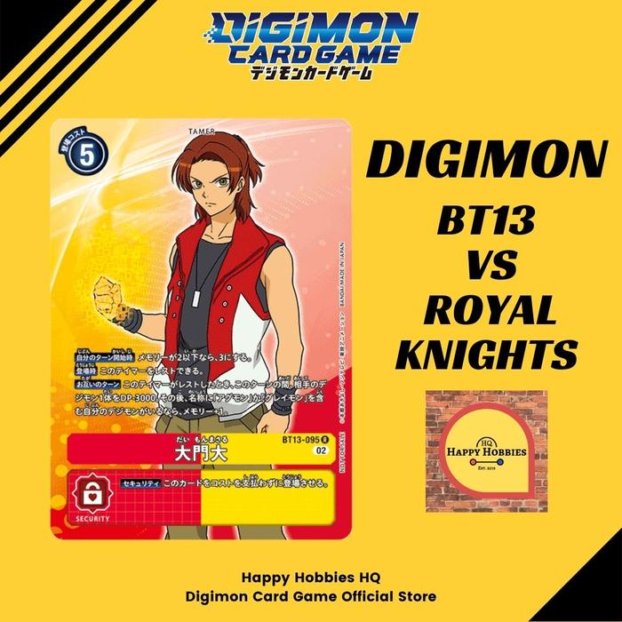 Promo Digimon Card Game BT13-095 Daimon Masaru Marcus Damon Rare - Paralel Art - Kota Surabaya ...
