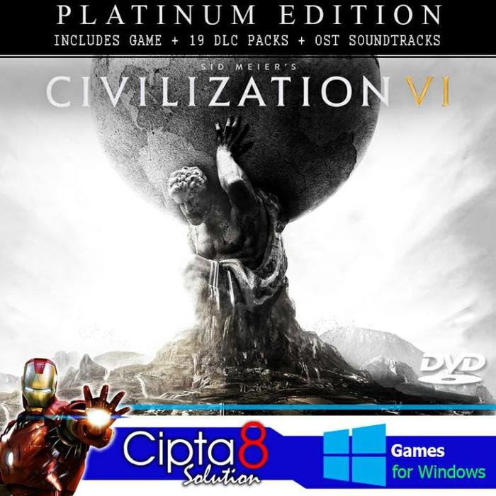 Jual CIVILIZATION VI / CIVILIZATION 6 PLATINUM EDITION - GAME PC ...