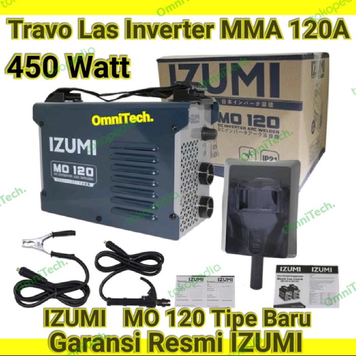 Jual Mesin Trafo Travo Las Listrik 120A 450W Izumi MO 120 450 Watt Garansi - Kab. Tangerang ...