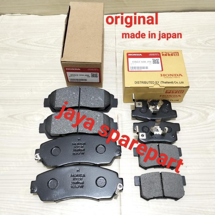 Jual Brake Pad Kampas Rem Depan Belakang Honda Crv Gen3 Gen 3 2007- 2012 - Jakarta Utara - jaya ...