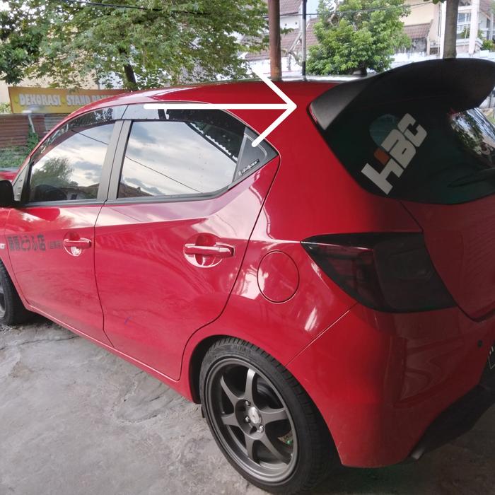 Jual spoiler.spoon all new brio hitam glosy - Kab. Bantul - bodykit ...