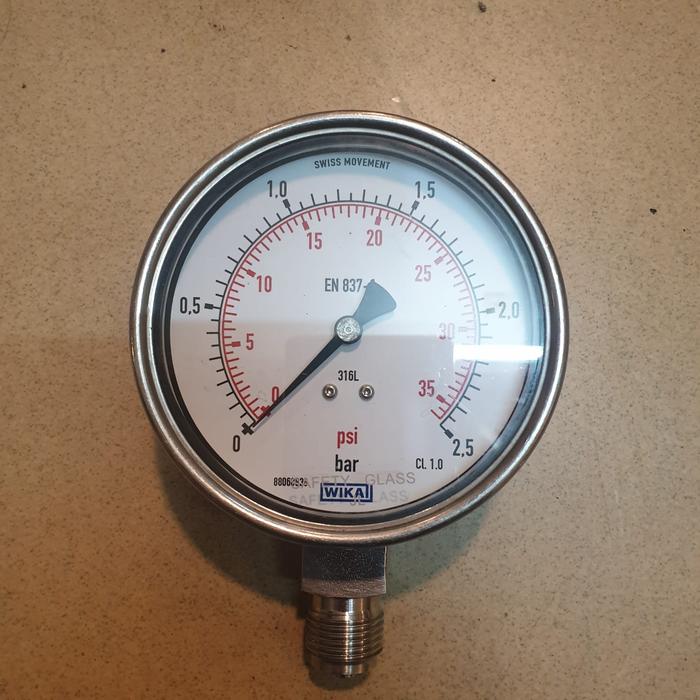 Jual Pressure Gauge Wika EN837 - Jakarta Barat - Joso Shop | Tokopedia