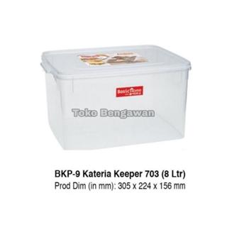 Jual BASIC HOME by LionStar KATERIA Keeper 703 8 Liter BKP-9 Kotak Roti ...