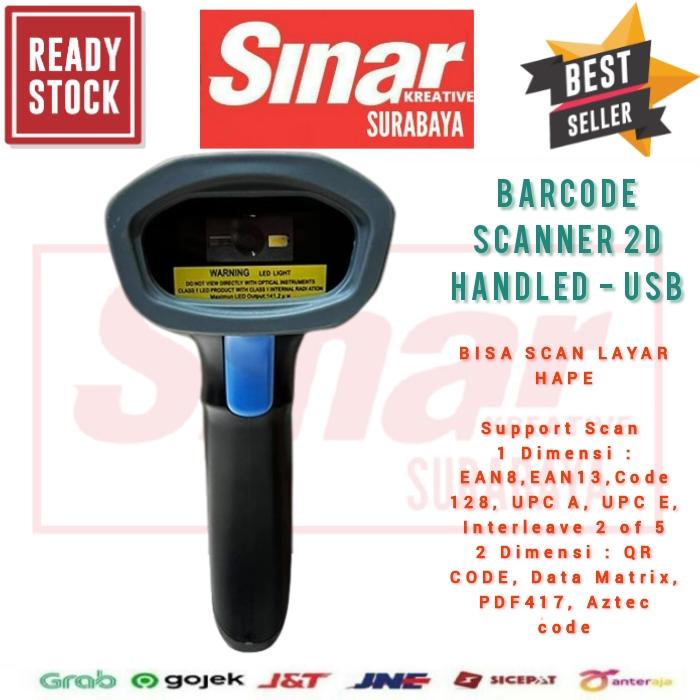 Jual BARCODE SCANNER 2D AUTOSENSOR QS2400 USB - BISA SCAN LAYAR ...