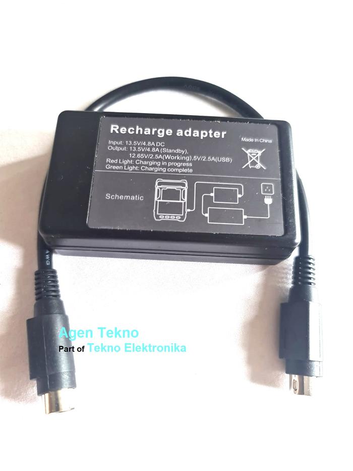 Jual Recharge Adapter Fusion Splicer Fiber Optic with Kabel Signal Fire ...