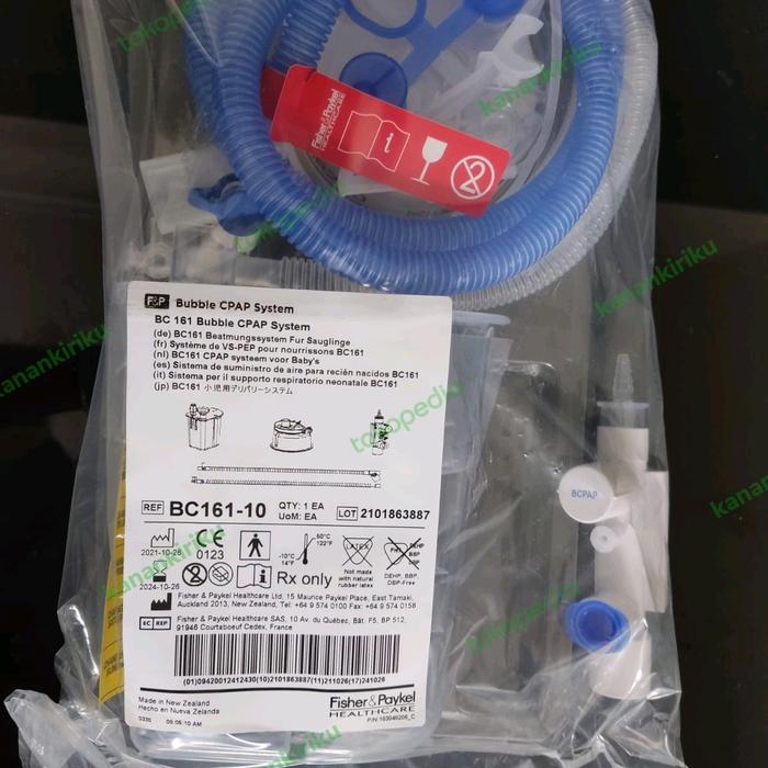 Jual Bc 161 Delivery System Bubble C Pap Fisher & Paykel Bc161 Circuit Di Seller Noelle ...